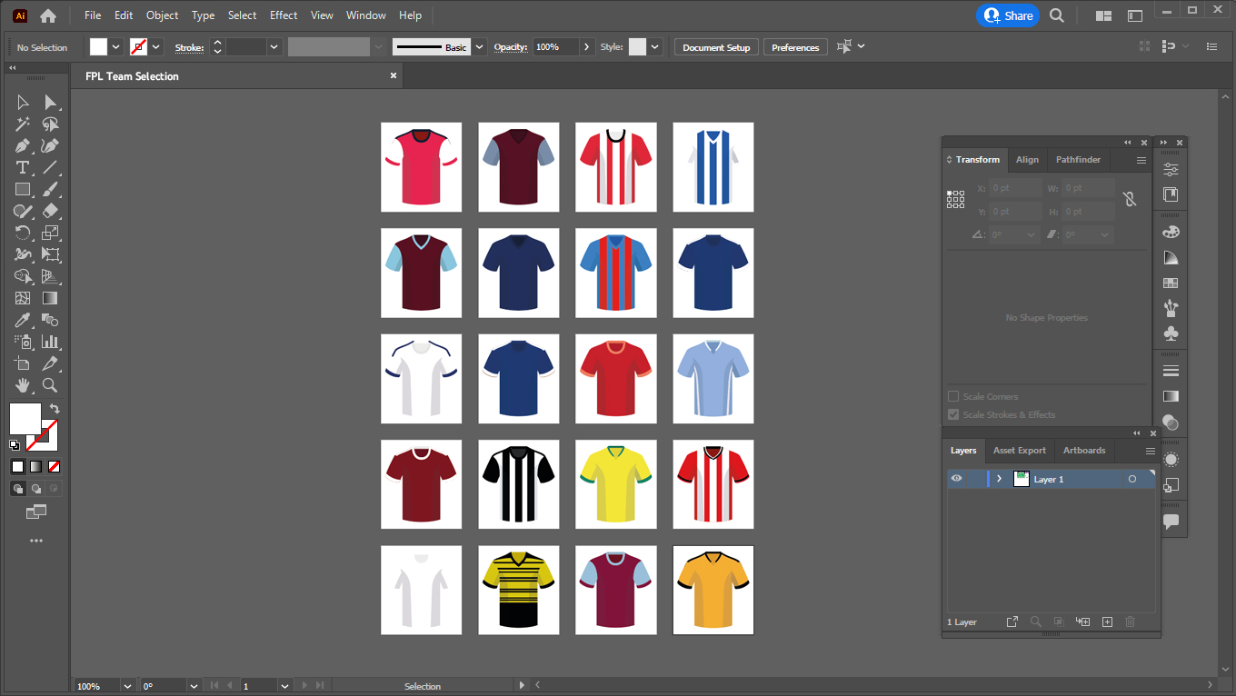 Team Line Up, Video Template | FPL Video Templates