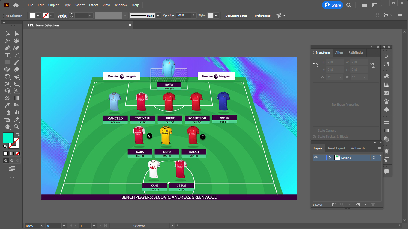 FPL Team Selection | Video Template | FPL Video Templates